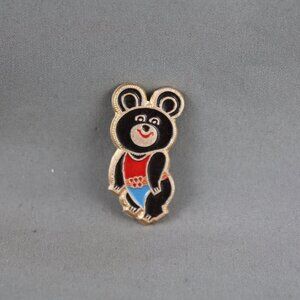 Accessories | Vintage Olympic Pin Moscow 198 Misha Official Mascot ...